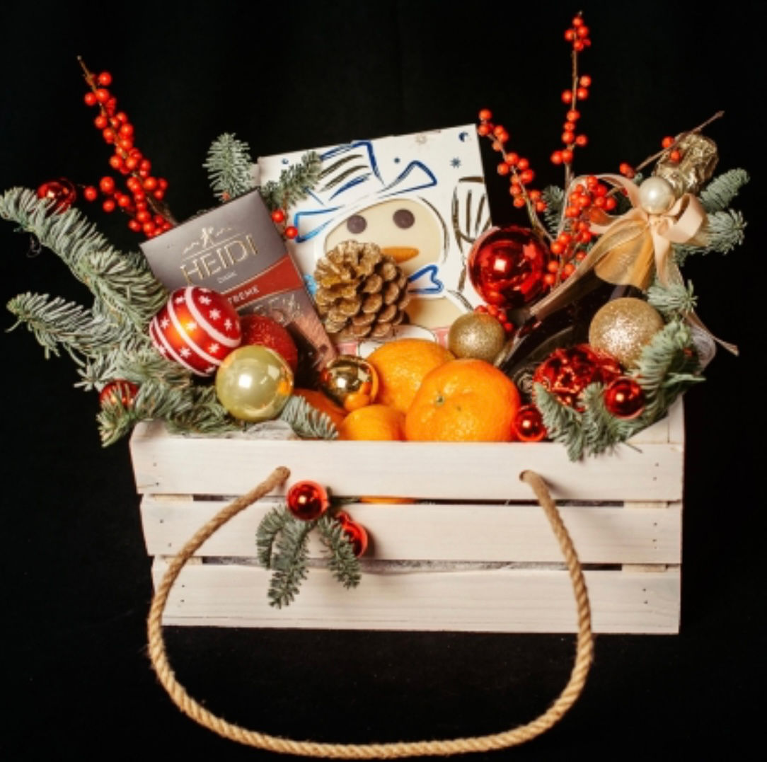 Lădițe cu daruri de Crăciun