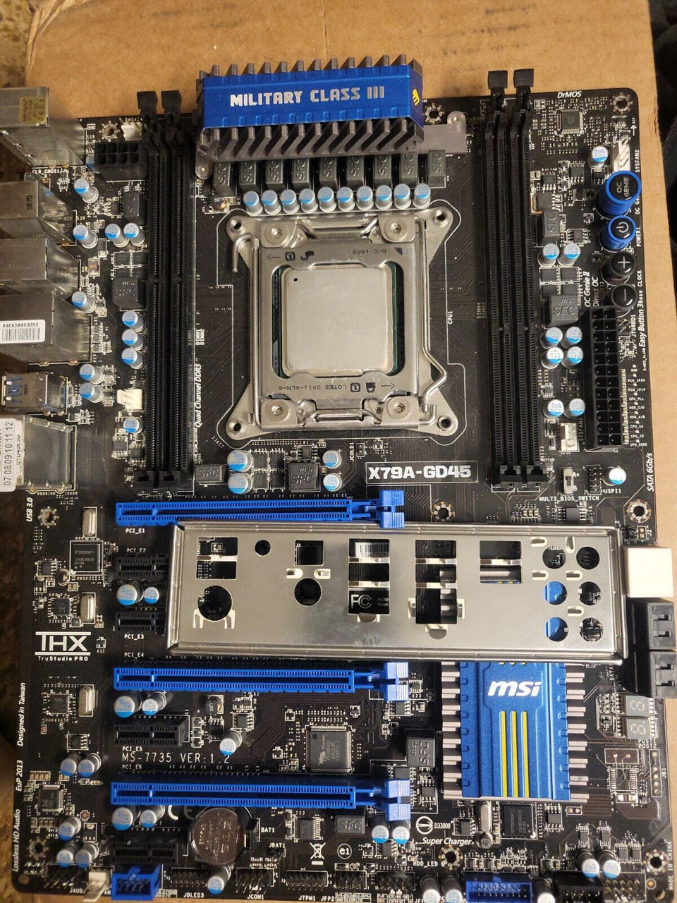 Foare buna placa de baza MSI X79A-GD45 LGA2011