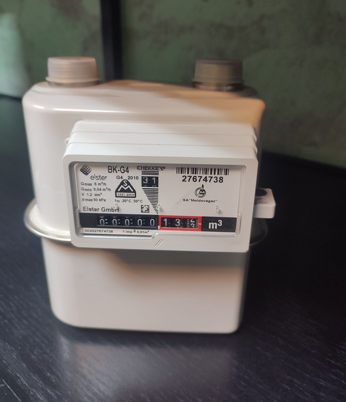 Contor pentru gaz Model: BK-G4