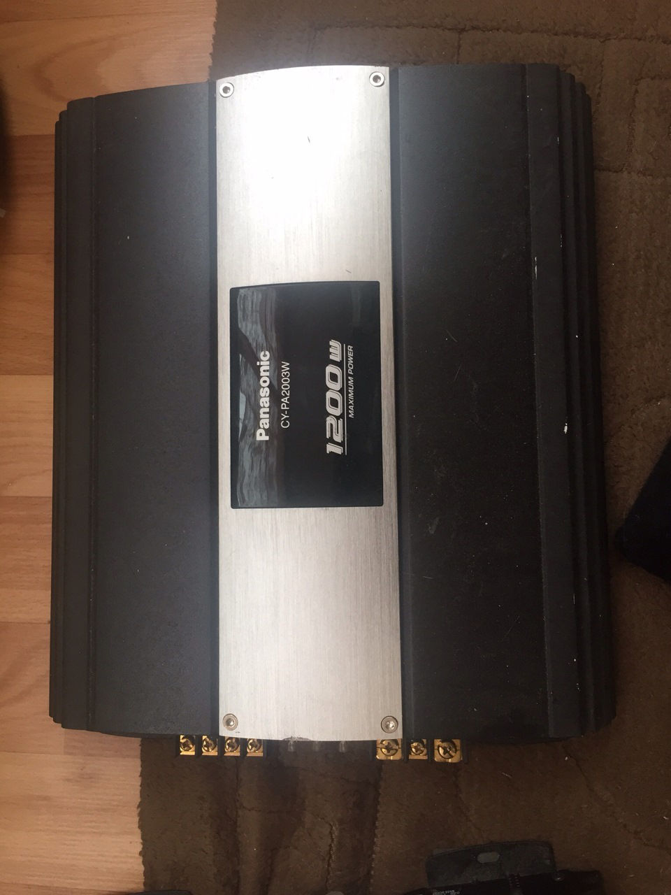 Panasonic 1200 ватт 75 ампер. Для мощного сабвуфера