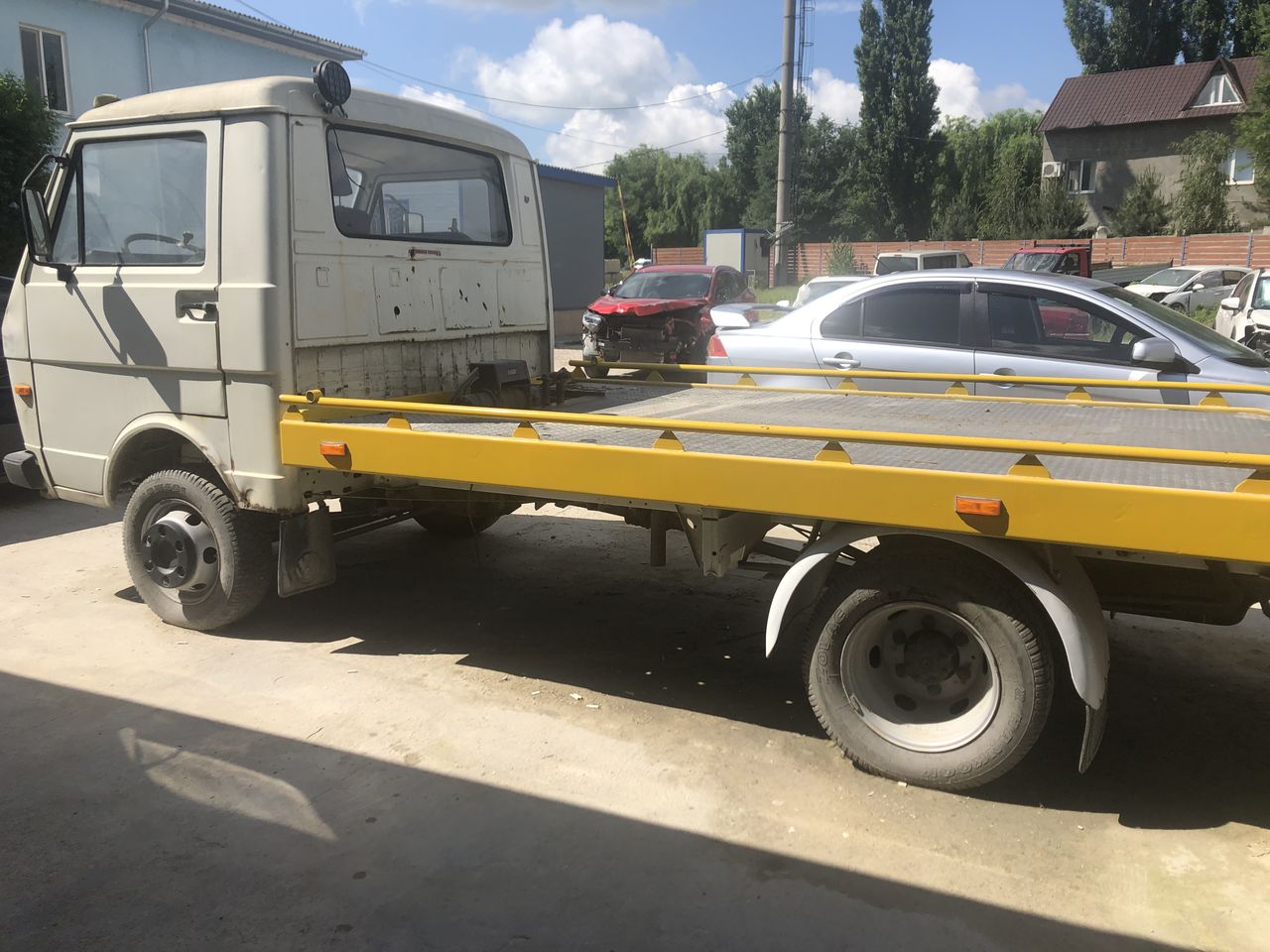 Autocamion wolkswagen LT- 55 Platforma