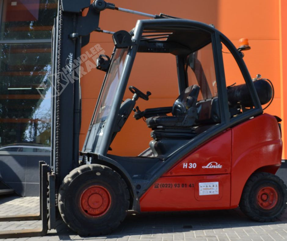 Stivuitor GPL 3.0T Duplex 3.3m Linde H30T