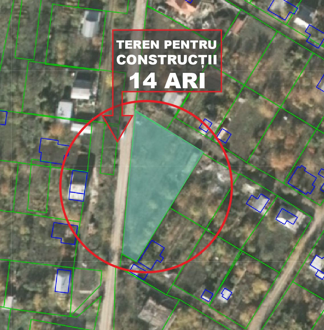 Teren pentru constructie Dumbrava/ Участок под строительство Думбрава