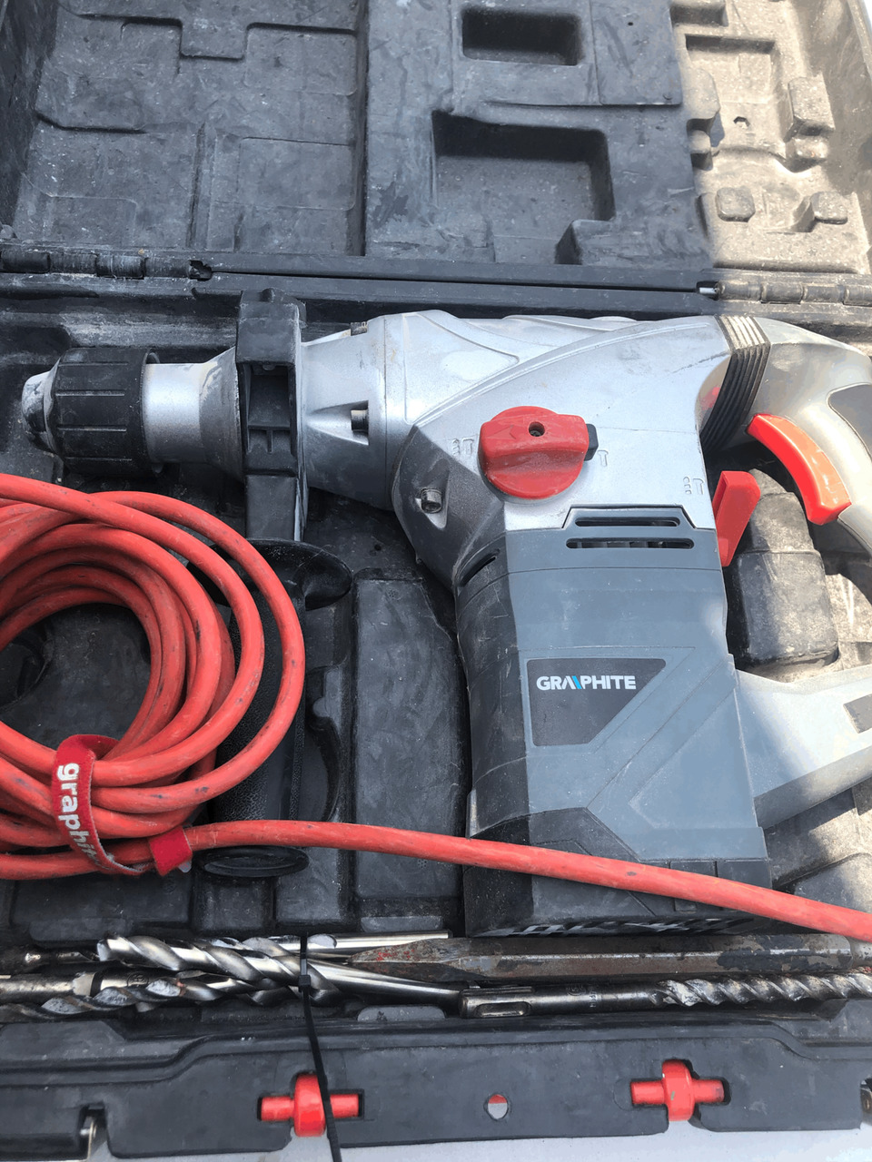 Perforator sds / 800 w. rotatii 0-1200 min. 1. 'graphite'