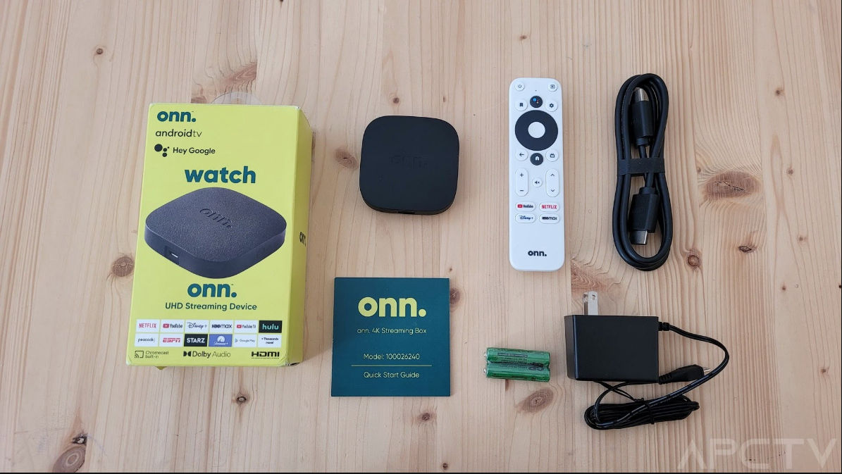 Onn 4K Android TV Box