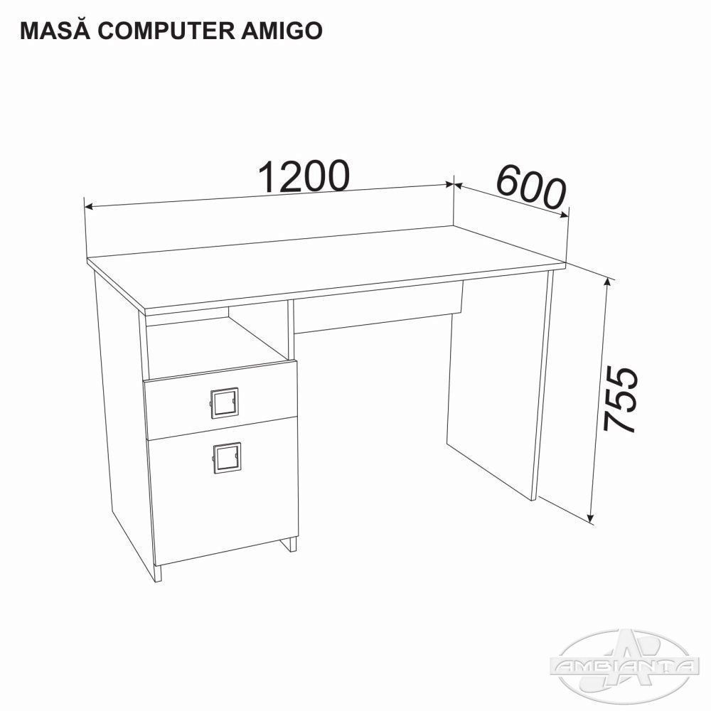 Masa pentru Calculator si polite