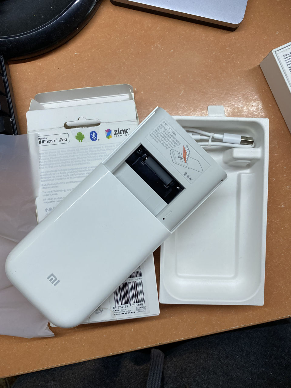 Фотопринтер Xiaomi Mi Pocket Photo Printer