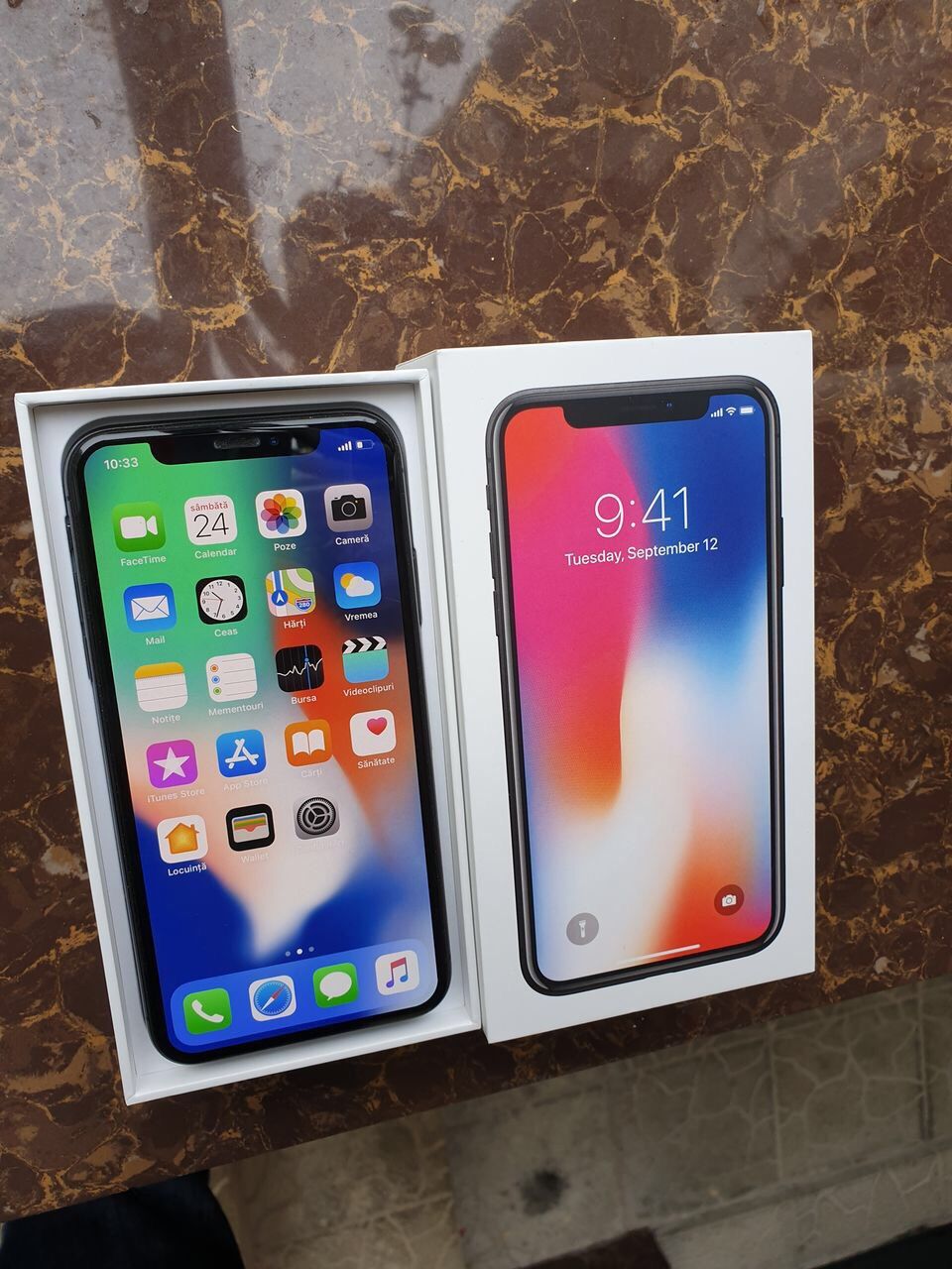 Iphone X space gray 64 gb ideal