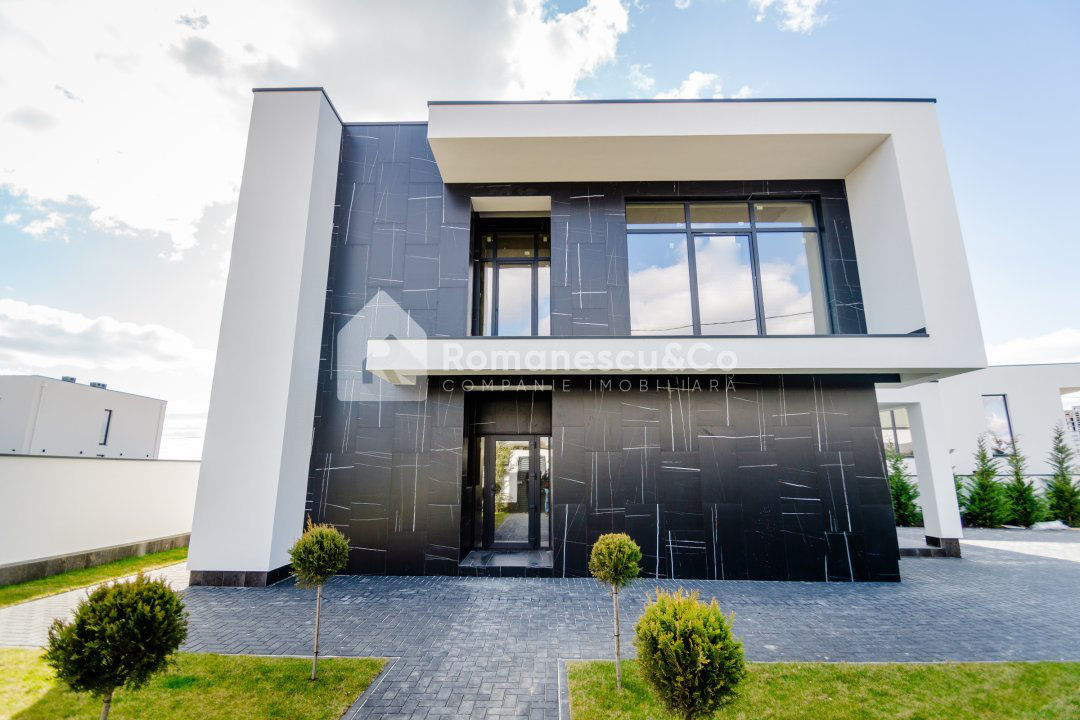 Casă stil Hi Tech, 190 mp+ 5 ari, Durlești, zonă nouă!
