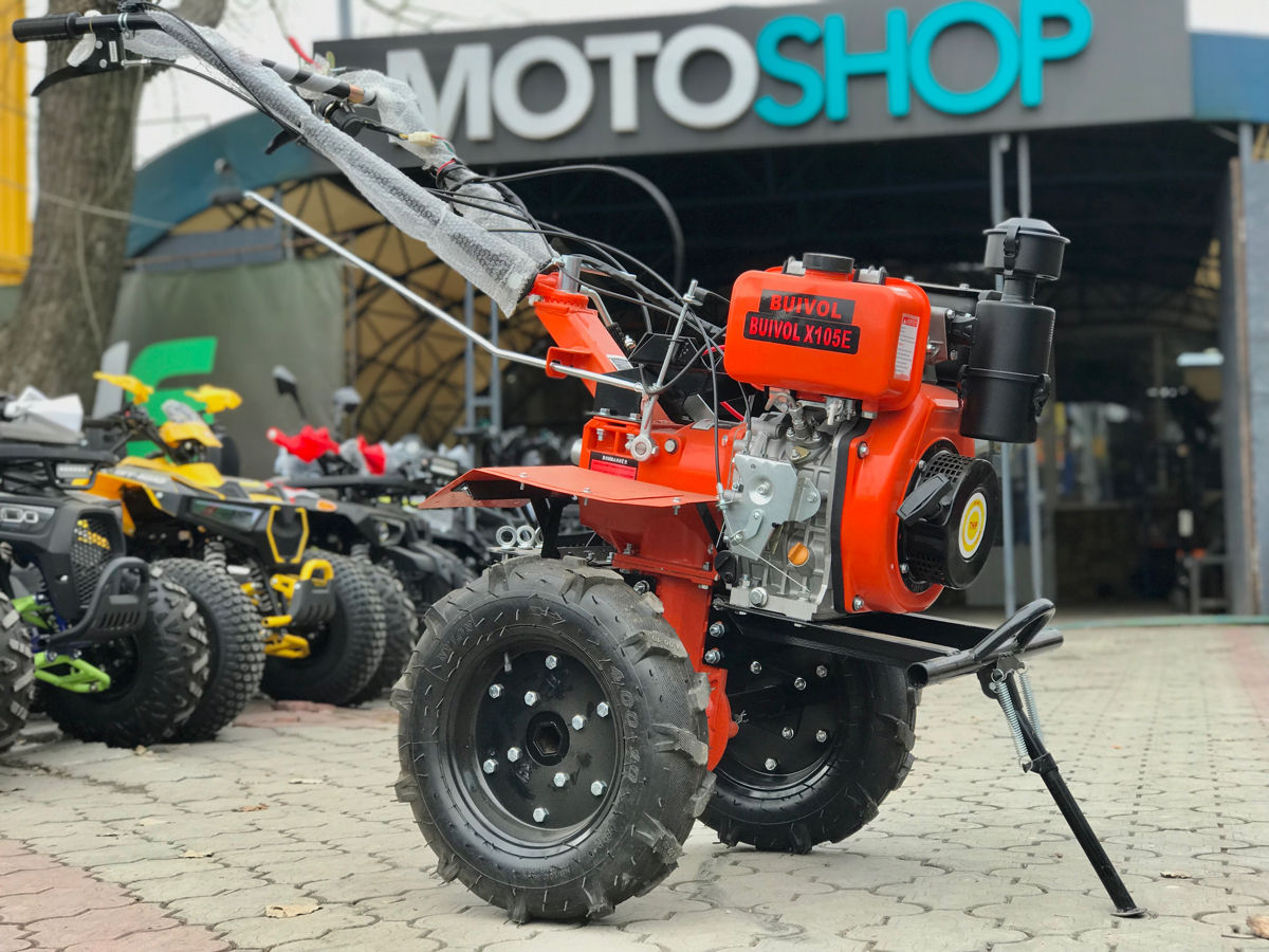 Мотоблоки Buivol 5,6,7,10,15 лс! Новые с гарантией! Фреза и плуг в комплекте!