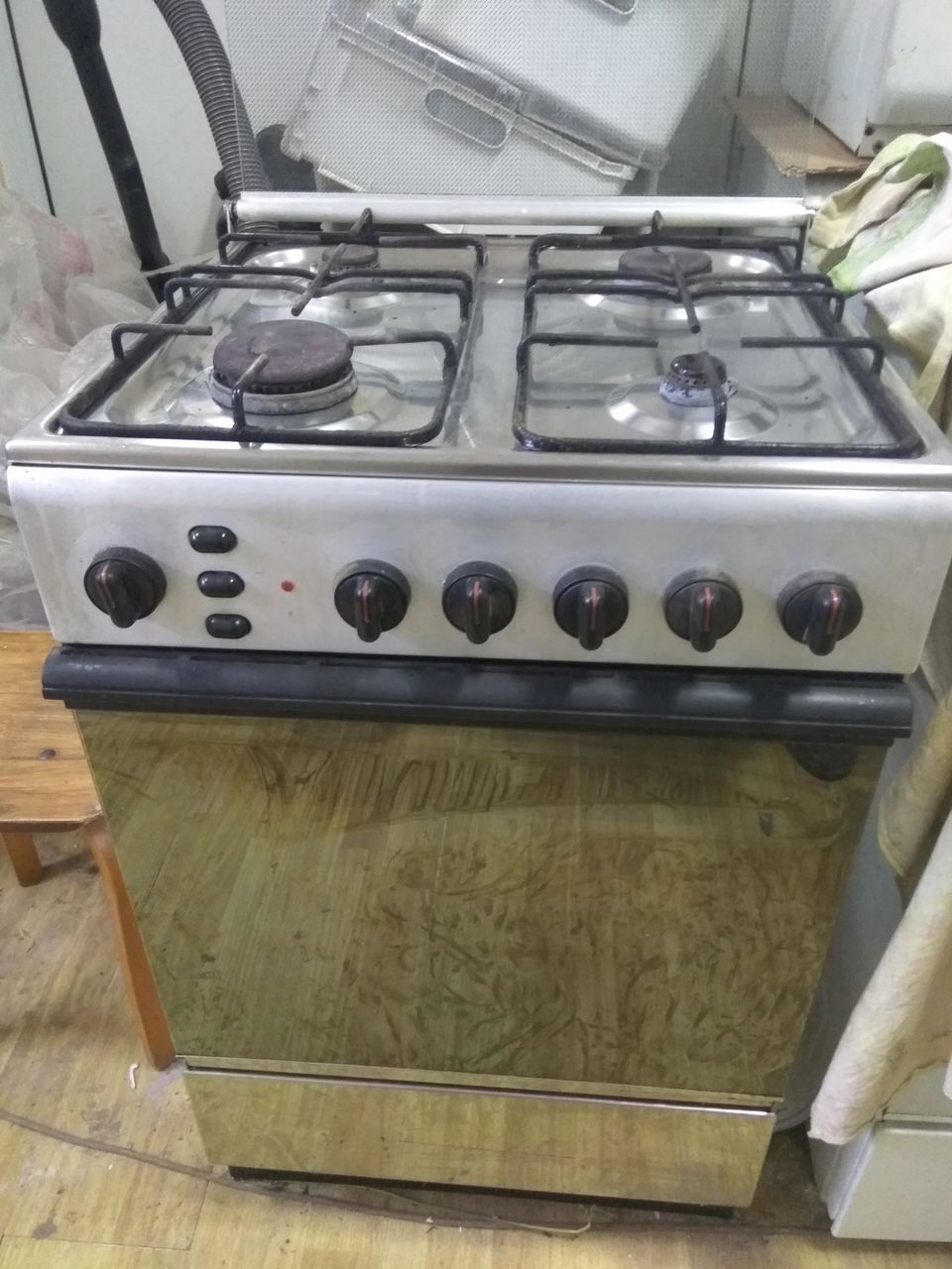 Газплита " Indesit " нержавейка недорого.