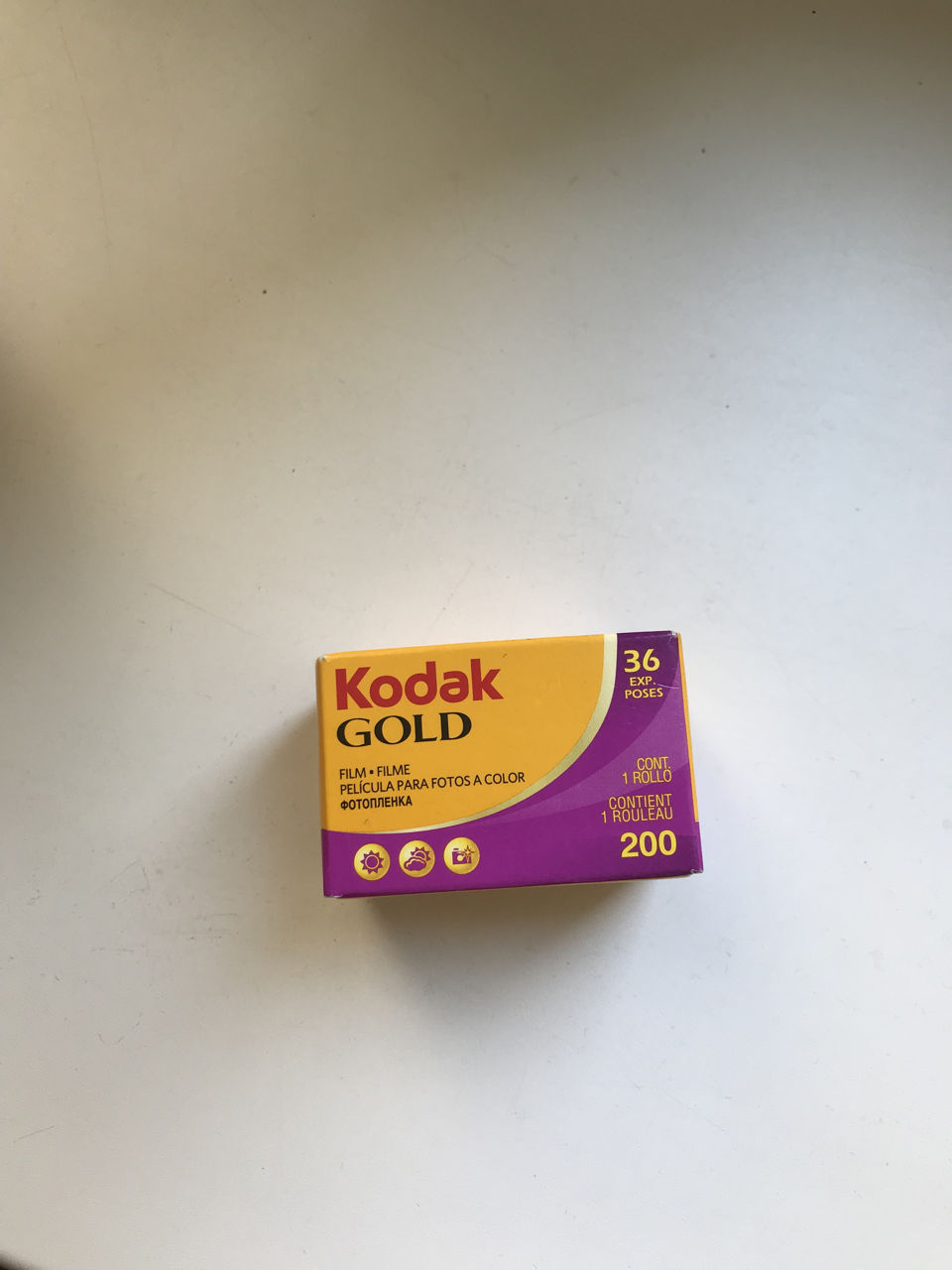 Фотопленка Kodak Gold 200