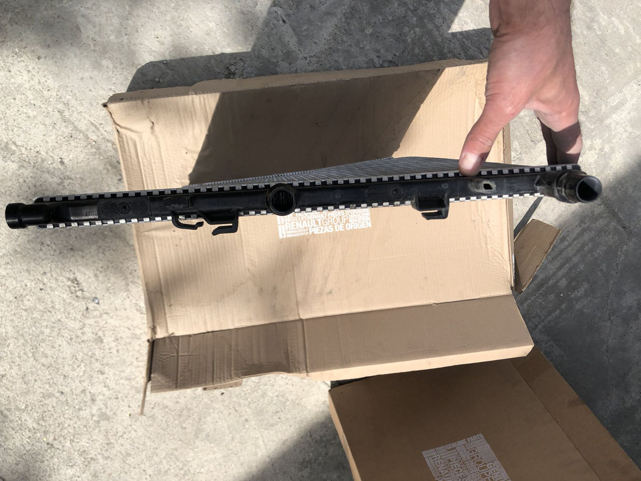 101 радиатор интеркуллера 214109155r renault kangoo ii - megane iv ...