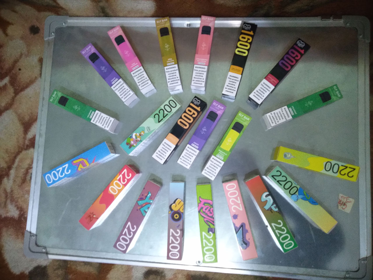 Hqd Elf Bar 1500 , Hqd Puff Bar 1600 , Hqd Breze Stiik mega 2200