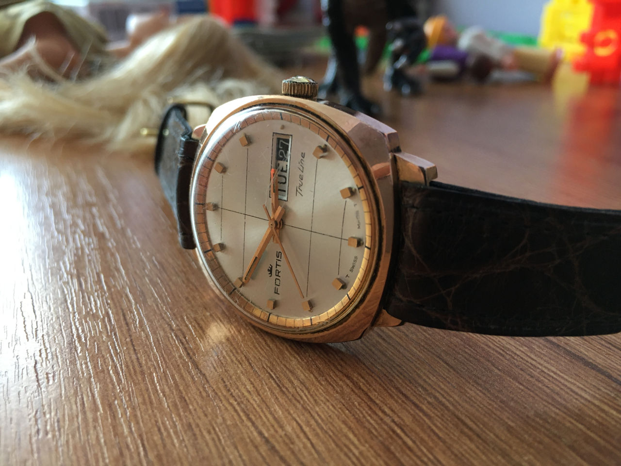 Ceas vintage Fortis True line 6262