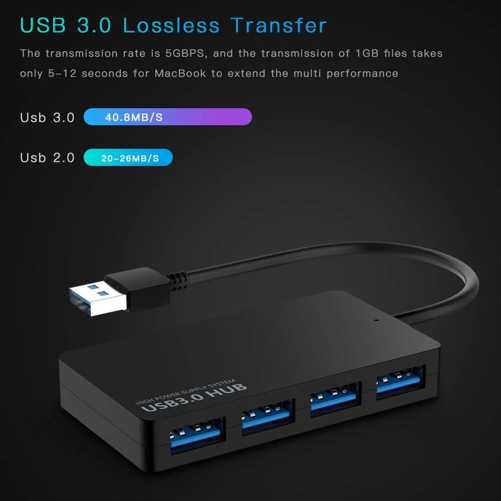 USB 3.0 Hub, USB концентратор
