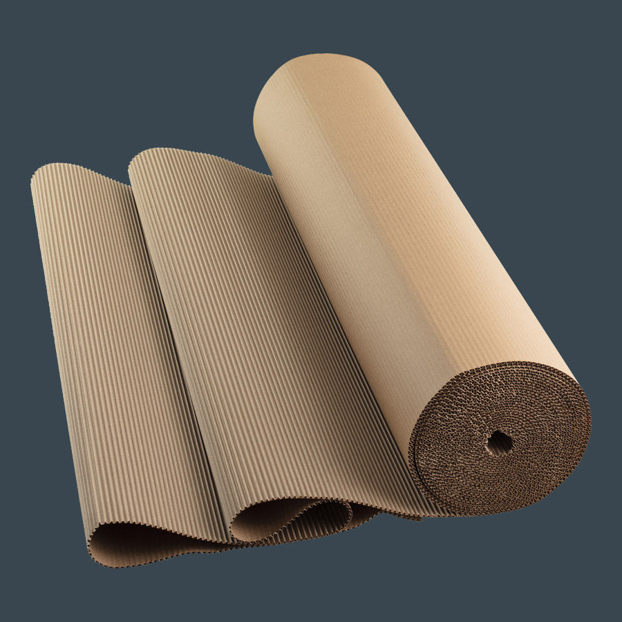 Carton ondulat de protectie 25 m гофрированный картон