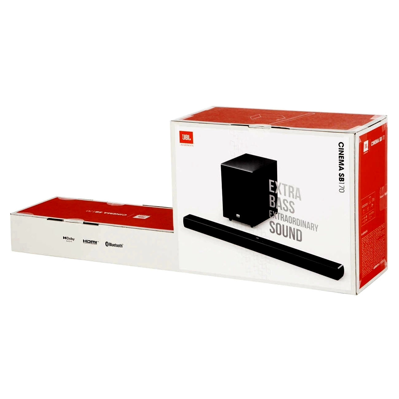 New! ! JBL Cinema SB170 Саундбар 2.1 с беспроводным сабвуфером