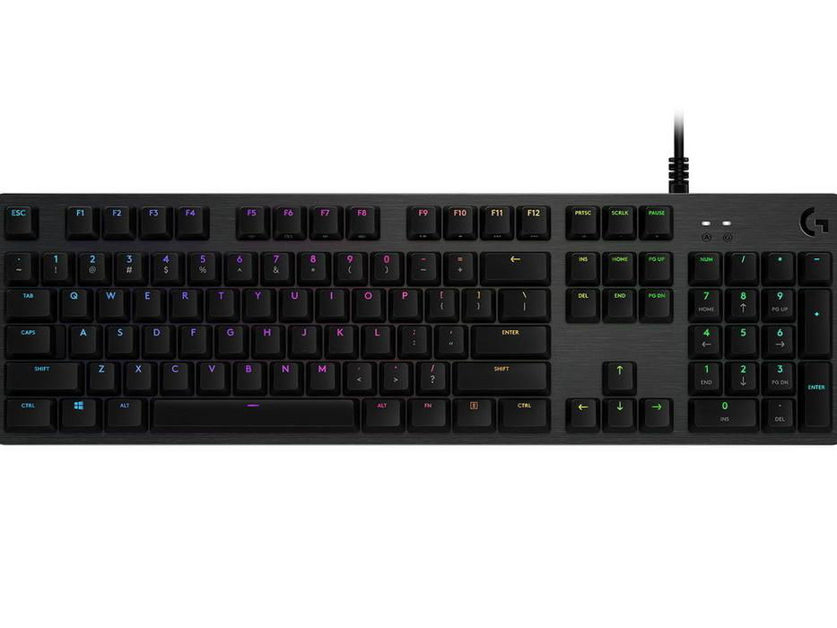 Gaming Keyboard Logitech G512 Carbon Lightsync Rgb, Mechanical, Gx ...