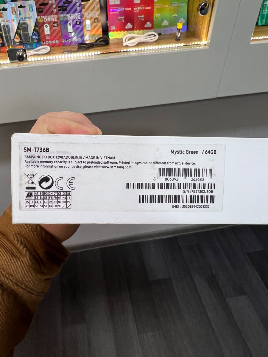 SAMSUNG Tab S7 FE 5G , Mystic Green