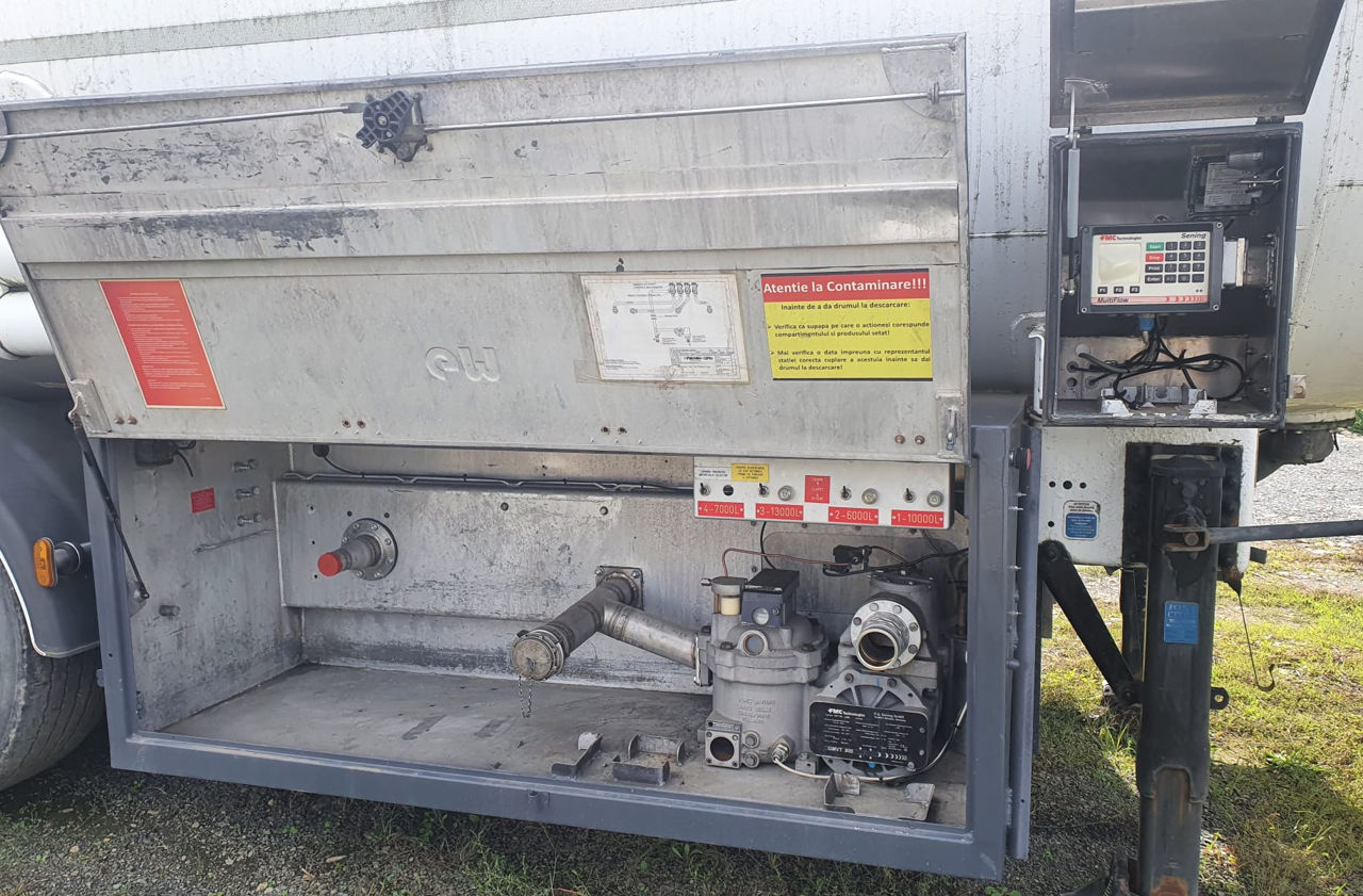 Semiremorca cisternă magyar sr/a1/srmags pentru transport motorină și ...