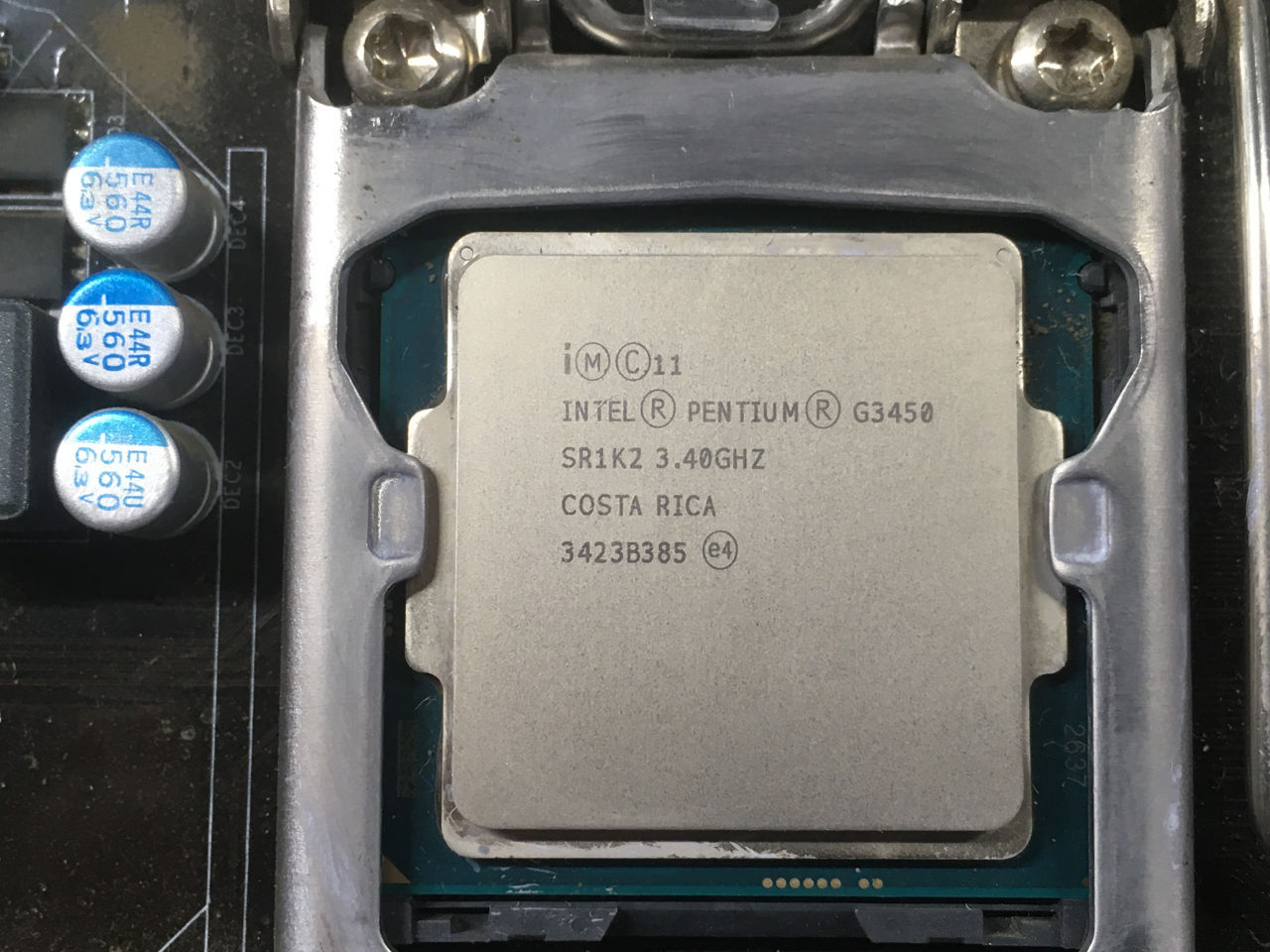 Gigabyte lga1150 + intel g3450