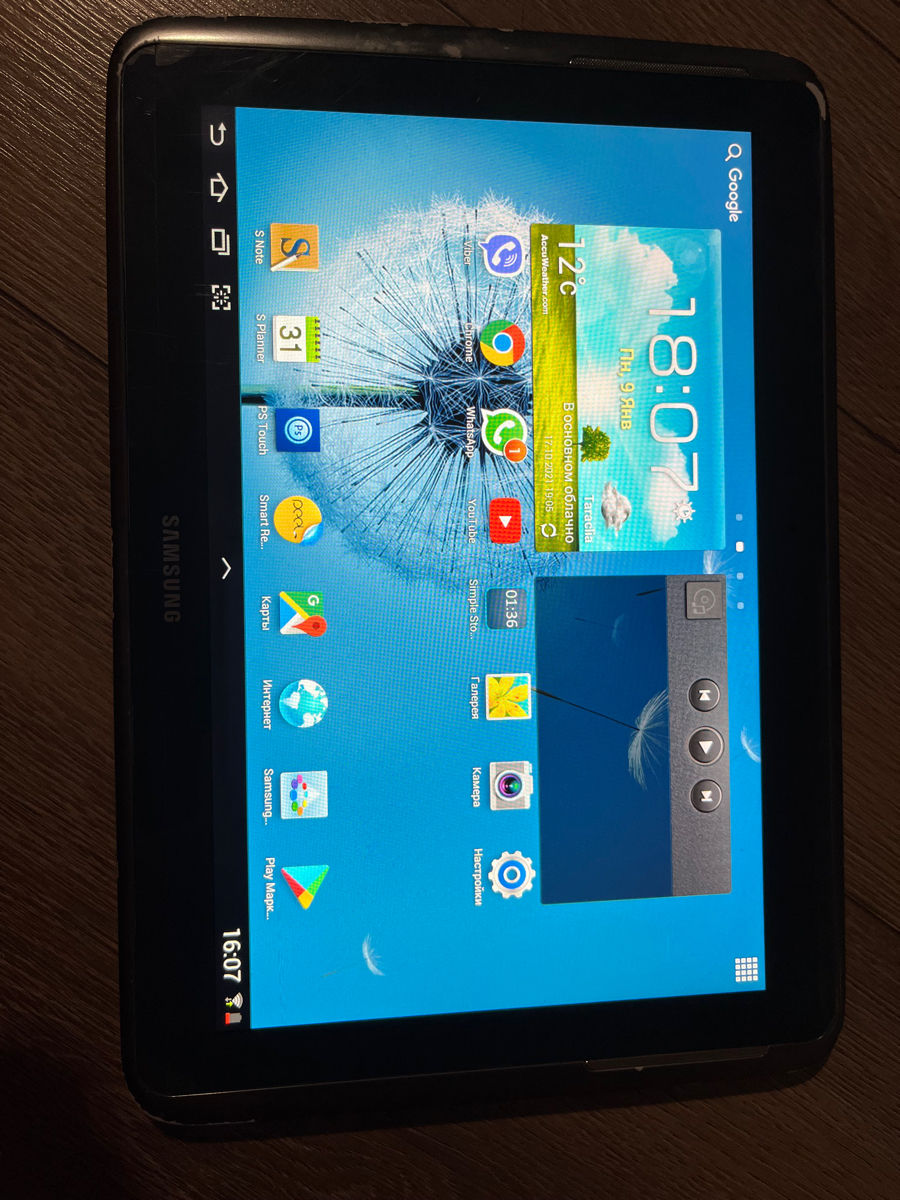 Планшет Samsung Model: GT-N8010