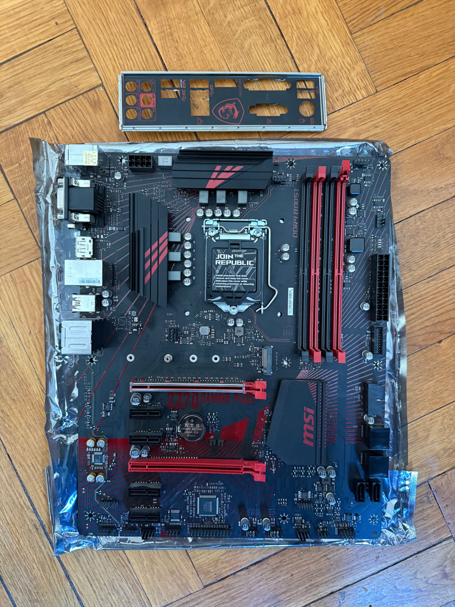 MSI Z370 gamind plus