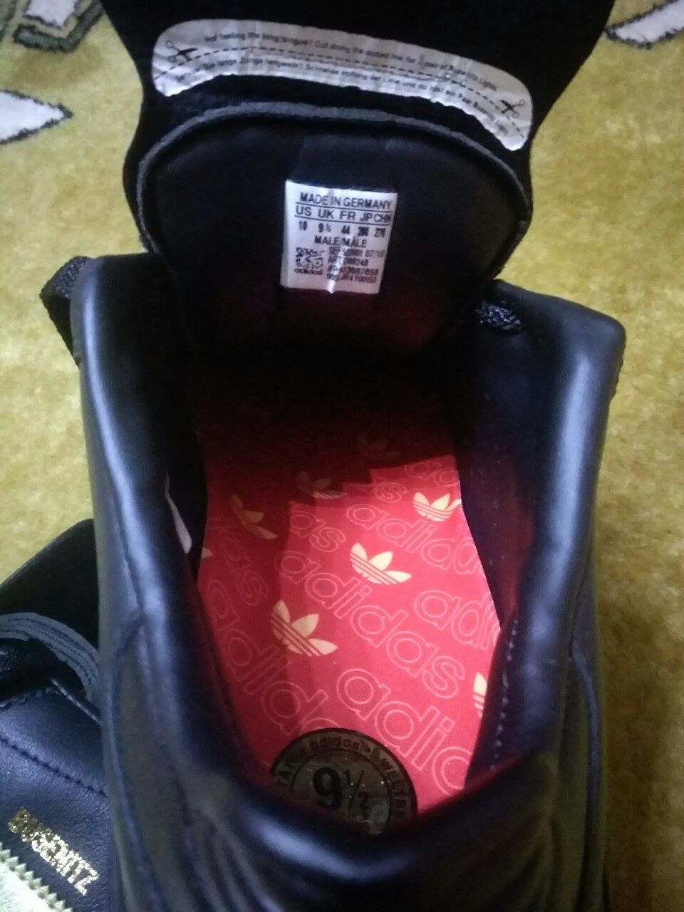 Made in germany adidas busenitz scheinfeld limited edition , leather