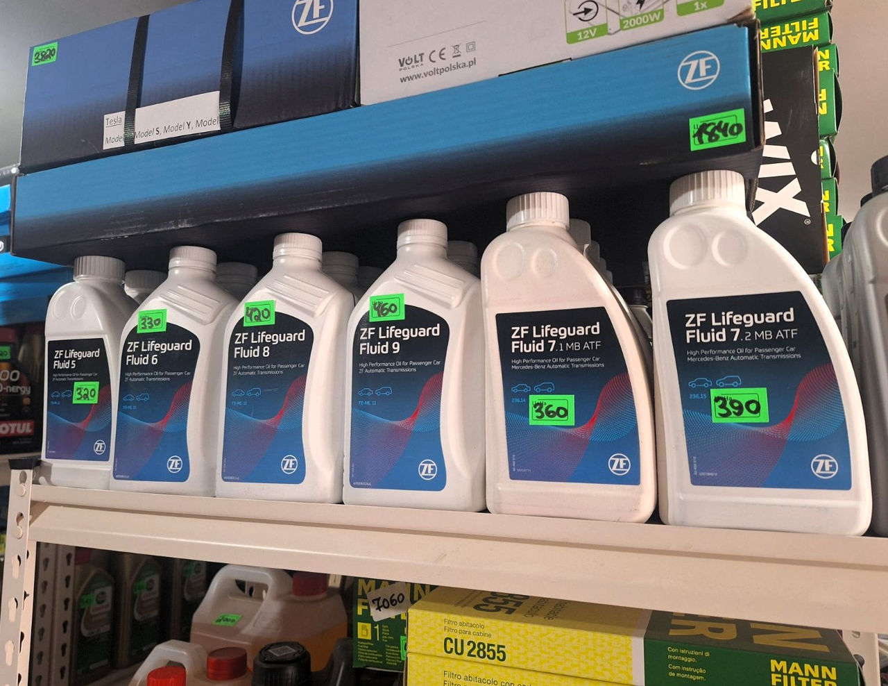 ZF Lifeguard Fluid, eFluid, Hybrid