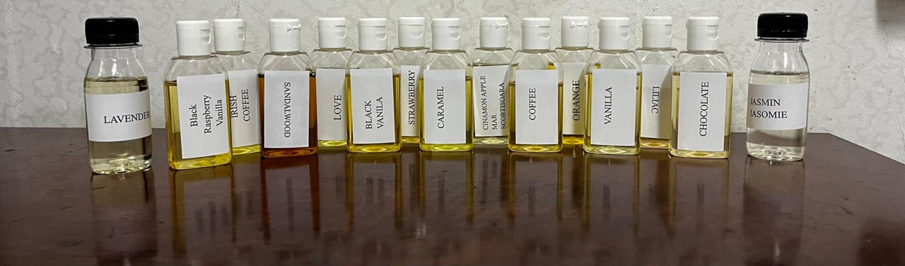 Parfumuri si coloranti pentru lumanari