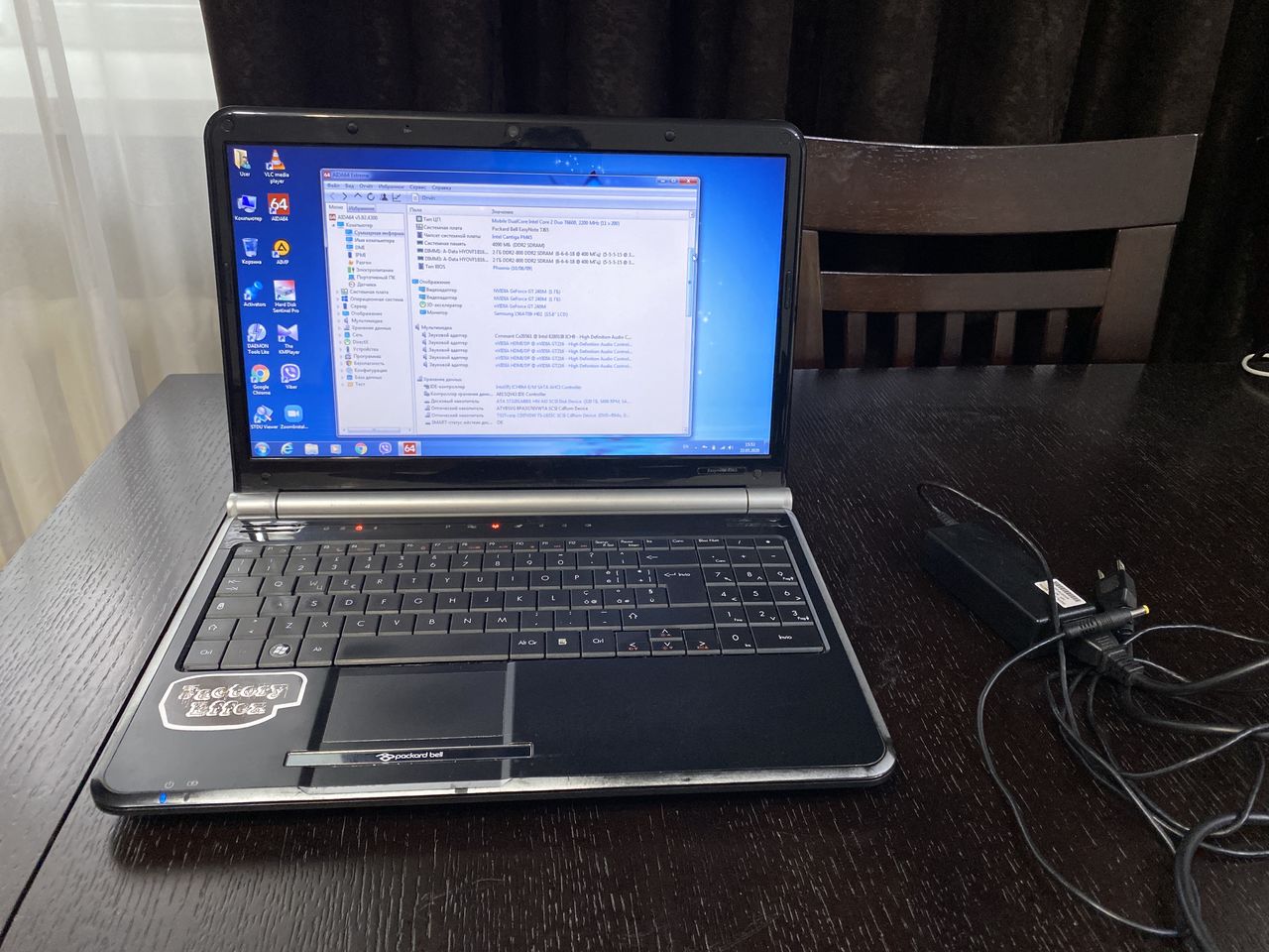 Packard Bell Easynote TJ65/ 15,6 Led/ T6600/ 4gb Ram/ 640gb HDD/ GT ...