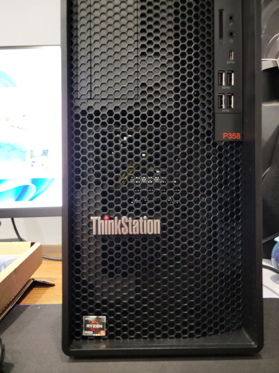 PC Lenovo ThinkStation Design Graphics OFFICE Ryzen 5 PRO RAM 64gb DDR4 ...