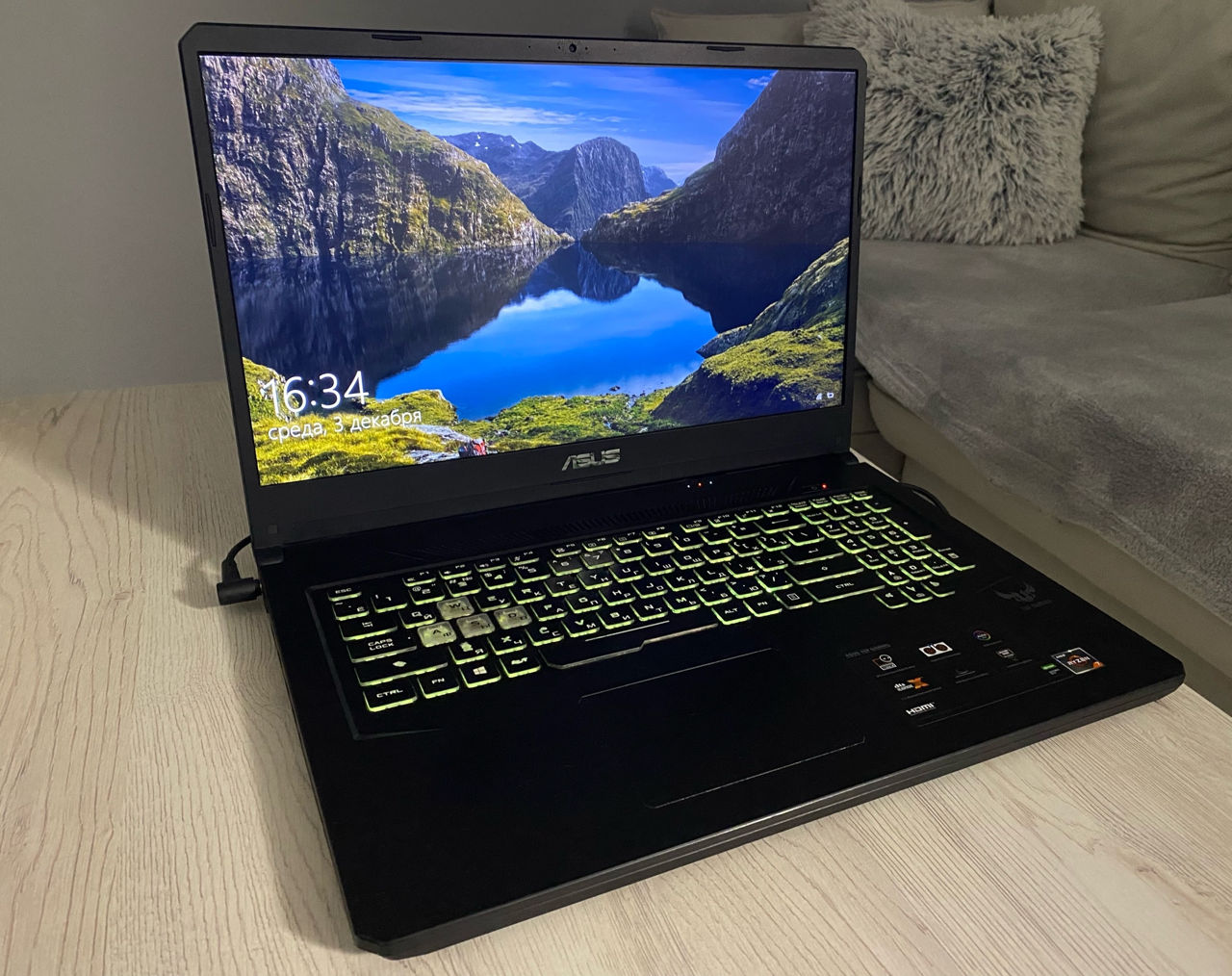 Asus TUF Gaming FX705D — laptop de gaming