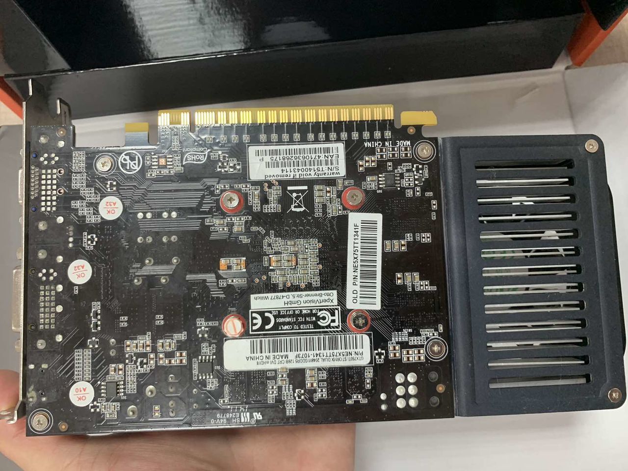 Palit GeForce GTX 750 Ti StormX Dual 2GB GDDR5