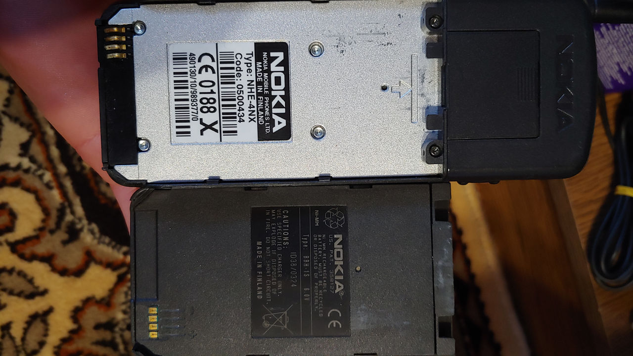 nokia 2110, nokia 5210, motorola e398 (e1) , motorola l6, blackberry 8900 curve