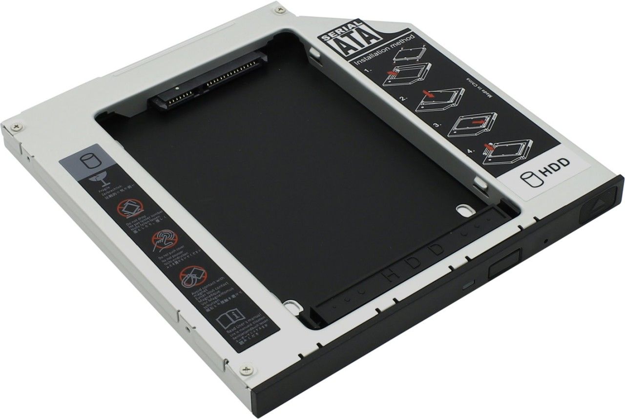 HDD Caddy laptop 9.5mm sau 12,7mm interfata SATA!