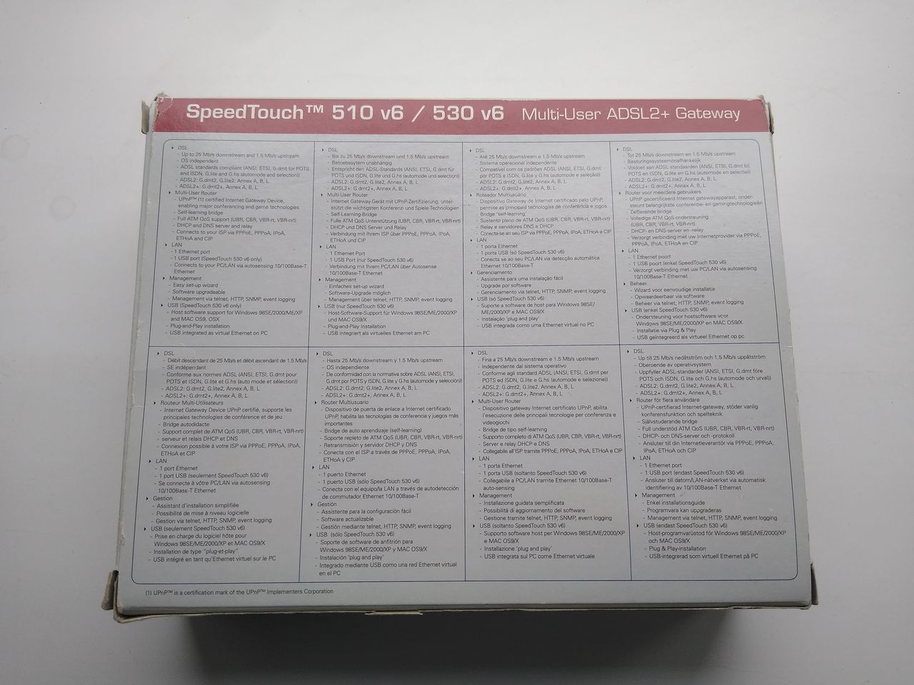 SpeedTouch Thomson ADSL