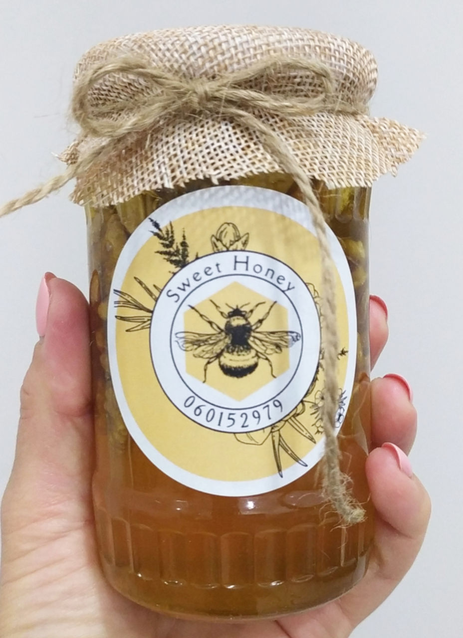 Miere de albine naturala/Set cadou cu miere