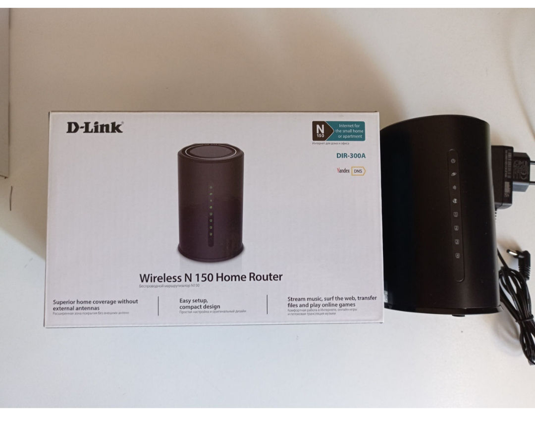 Роутер router d-link wireless n 150 home routerdir-300a.новый