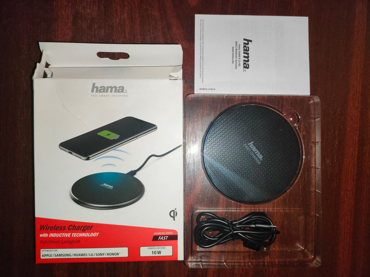 Wireless Charger Hama