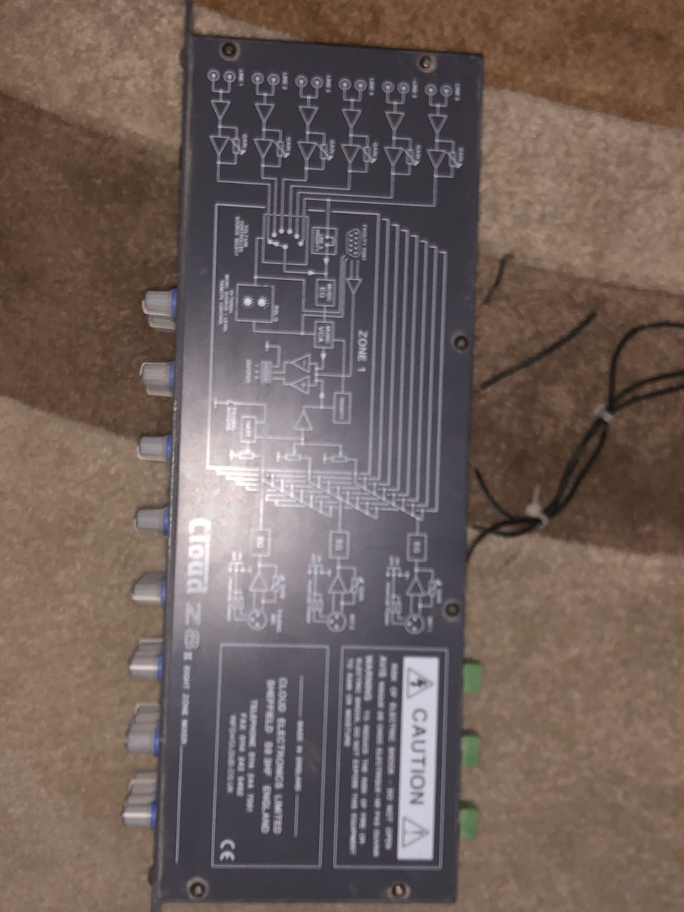 Cloud Electronics CX-A450 și Z8MK4 - 8 Zone Mixer