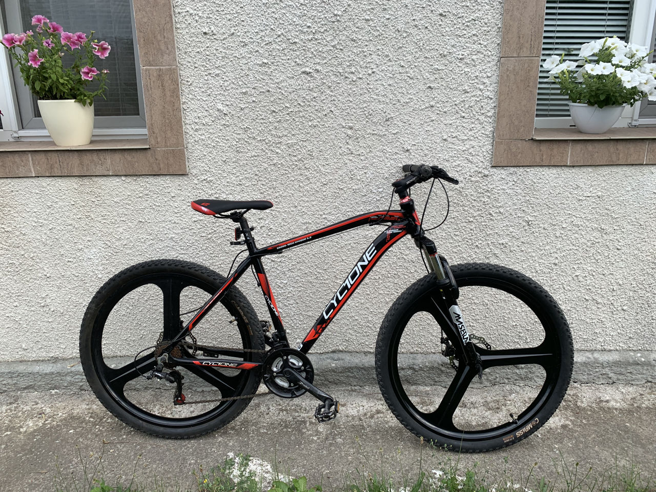 Велик cyclone mountainbike fahrrad mtb
