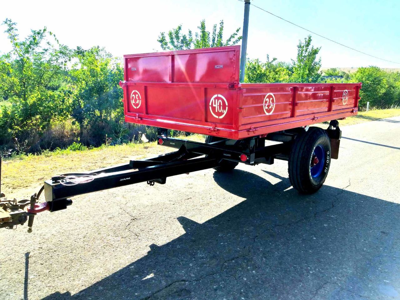 Cumpar t-25 si t-30. Remorca de t-25