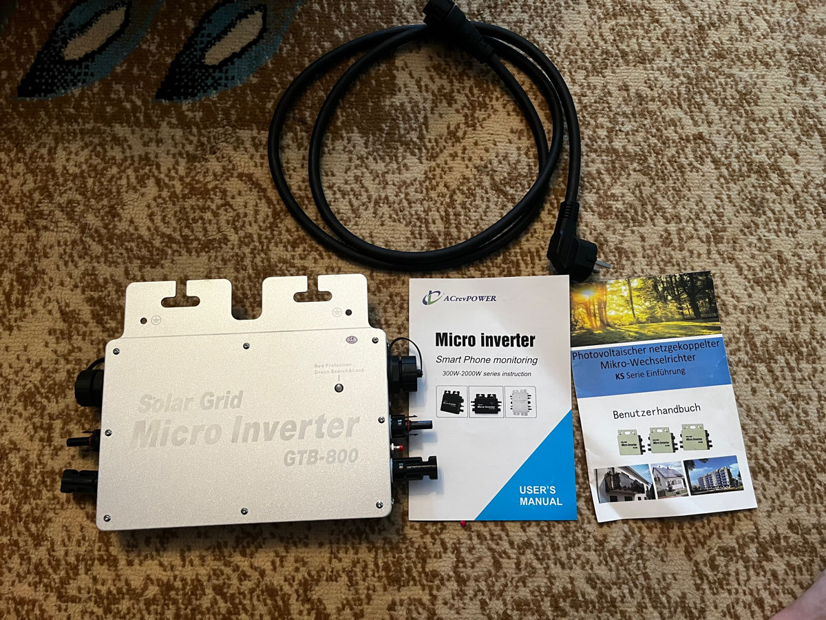 Solar grid micro inverter