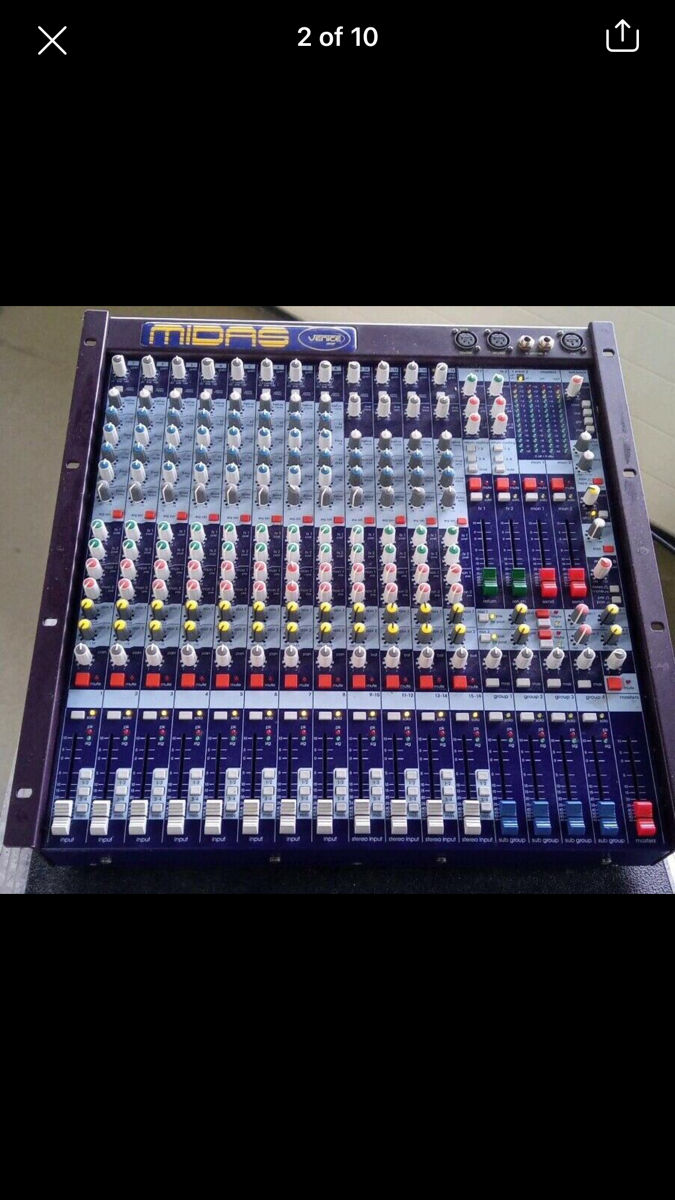 Electro Voice Midas QSC LDSystem Alesis 4