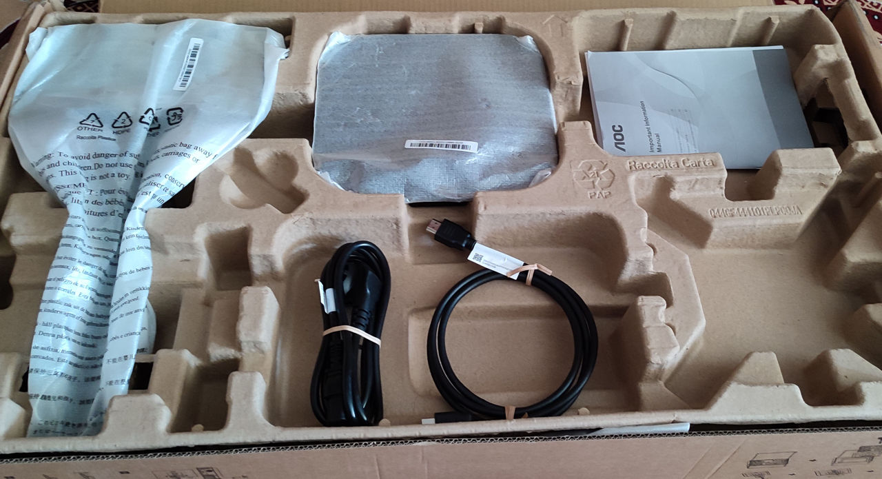Бельцы AOC Q27V5N 2К (WQHD) 27 Дюймов Новый!