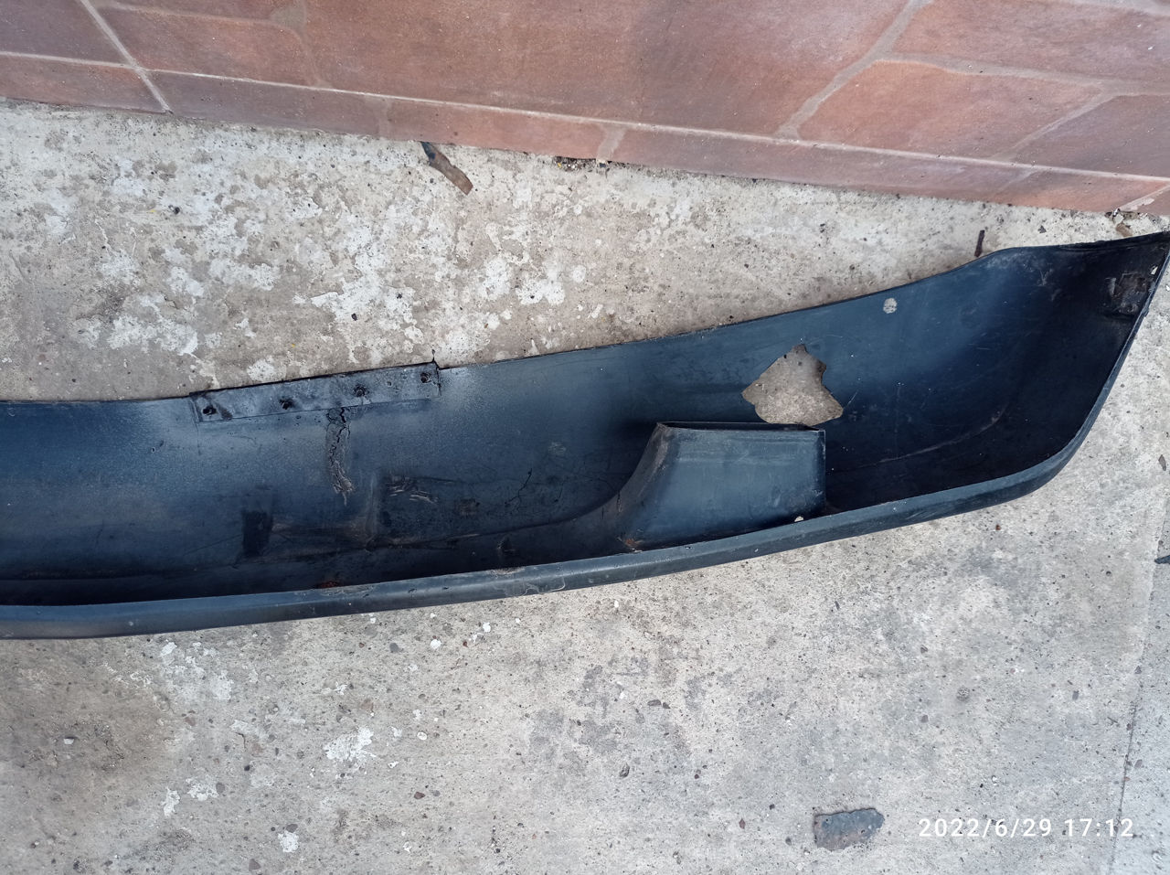 юбка переднего бампера БМВ