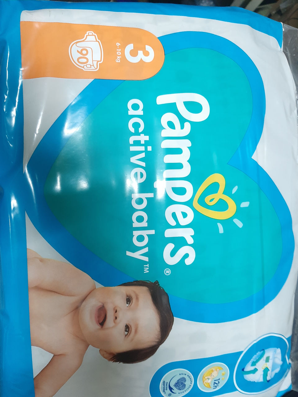 Pampers 3 , 6-10 кг, 90 штук -350 лей