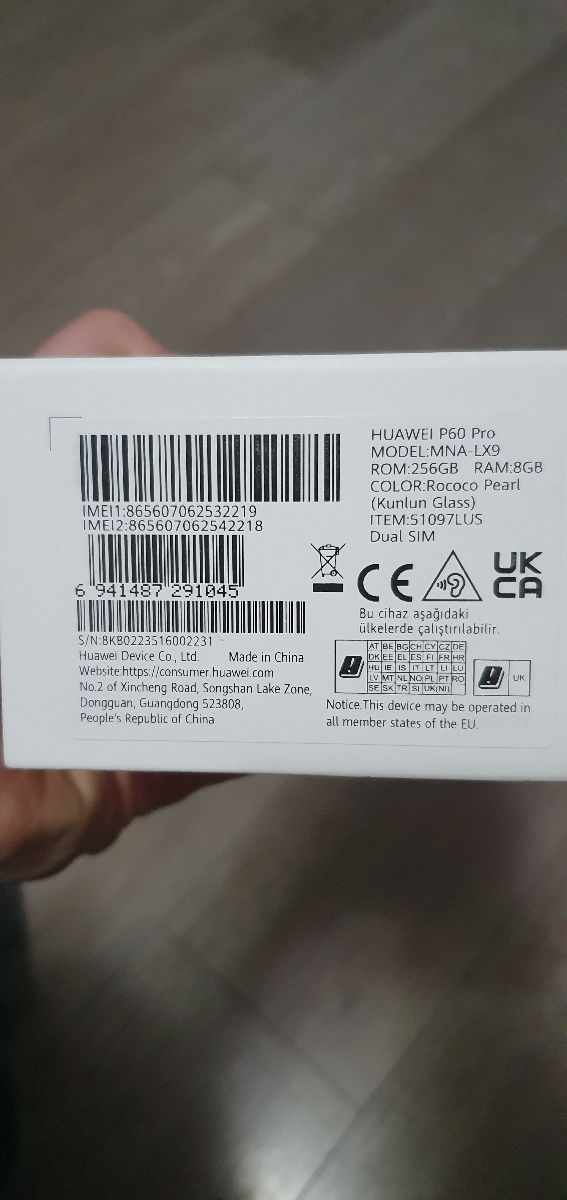 Huawei p60 Pro Xmage rococo pearl sigilat, original